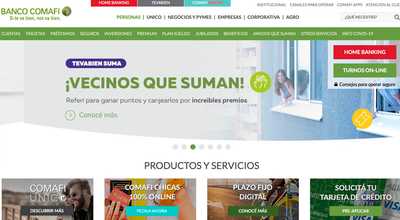 ᐈ Banco Comafi | Bancos.life