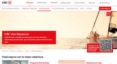 ᐈ Tarjeta de crédito Visa Signature ICBC | 💳 Análisis y Condiciones ...